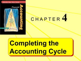 Stu Ch04 Completing The Accounting Cycle | PPT