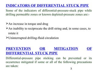 Stuck pipe | PPT