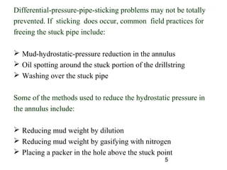 Stuck pipe | PPT