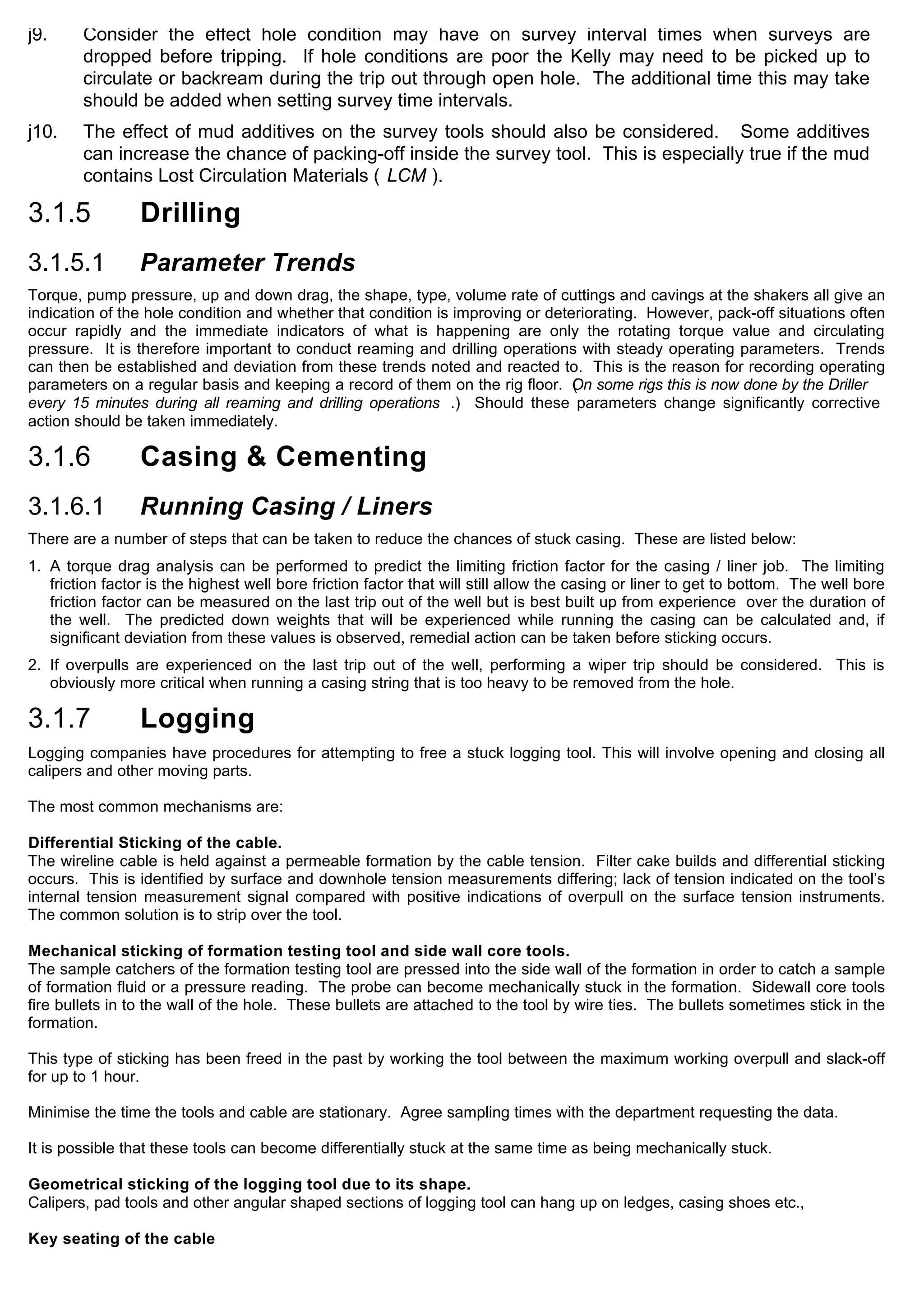 Stuck pipe manual | PDF