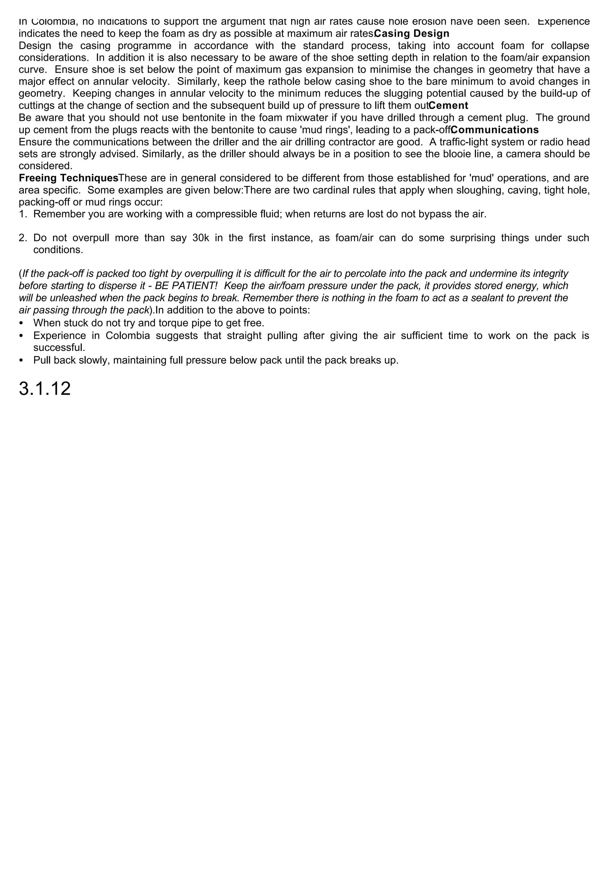 Stuck pipe manual | PDF