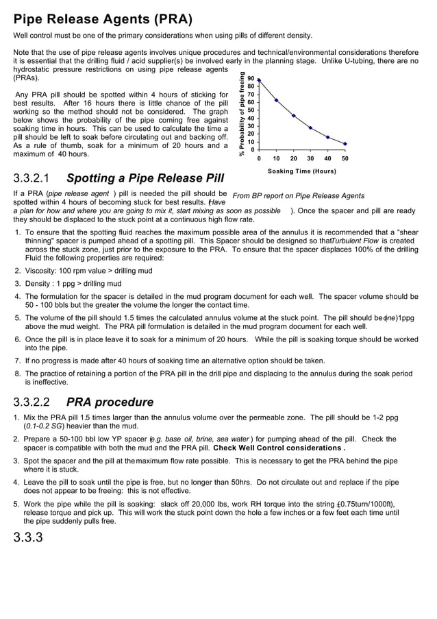Stuck pipe manual | PDF