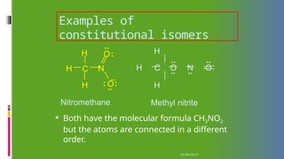 Stuctural Formula, Isomers, shapes of molecule, | PPT