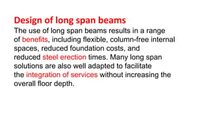 Stucture large span area | PPTX