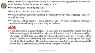 Stucture of skin relating to problems like dryskin, acne, pigmentation.pptx
