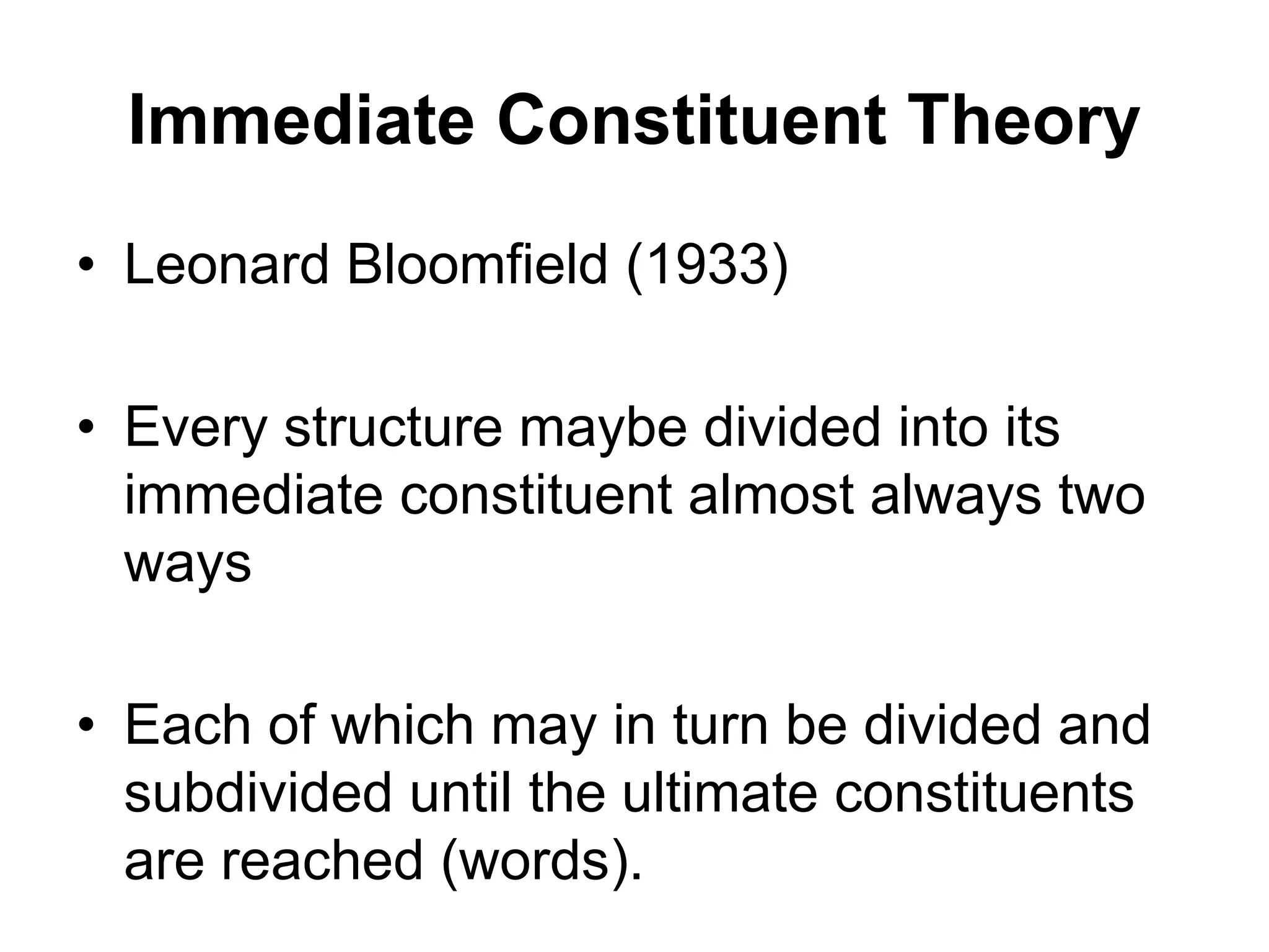 Structures Of Predication Introduction Pptx Programming Languages