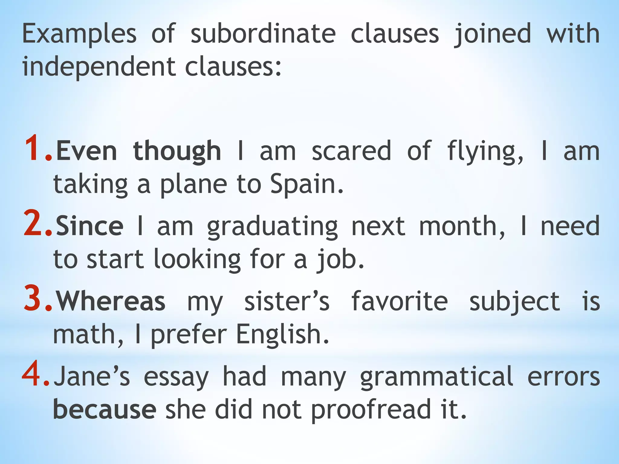 Stuctures of Subordination | PPTX