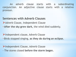 Stuctures of Subordination | PPTX