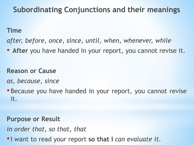 Stuctures of Subordination | PPTX