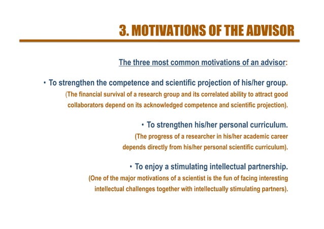 Student/Advisor Relationship | PPT