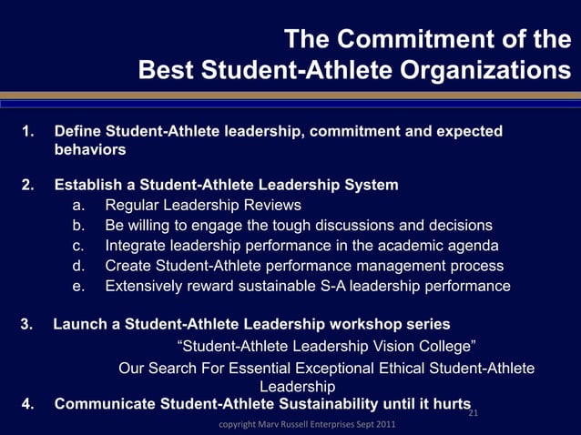 Student-Athlete Ethics and Integrity | PPT