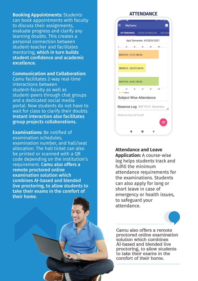 Student benefit brochure by Camu Digital Cmapus | PDF | Educational ...