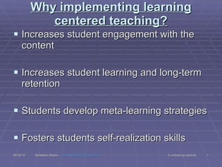 Student centered teaching | PPT