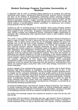 student-exchange | PDF