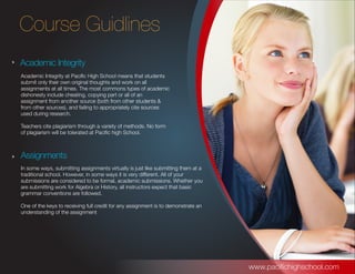 Pacific High School | Online High School with a Difference | PPT