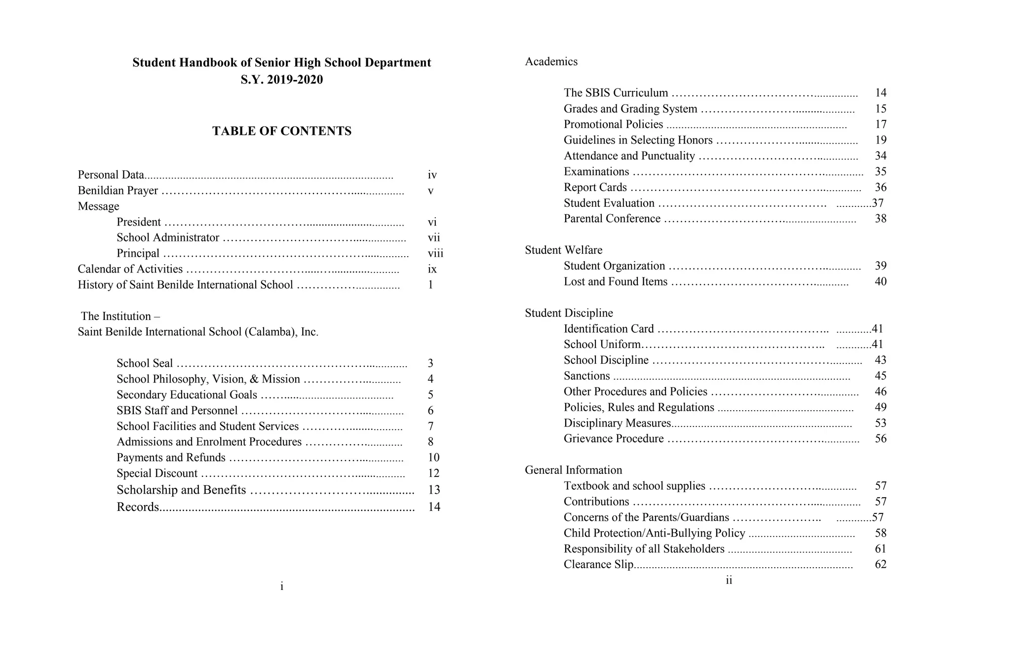 Student-Handbook-of-shs.docx this is sample | DOCX
