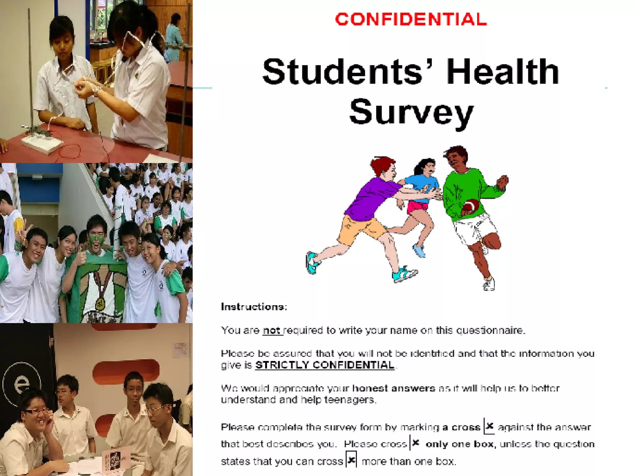Student Health Survey 2006 - HPB | PPS