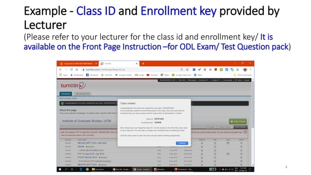 Student how to submit answer file -turnitin | PPT