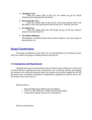Student information-system-project-outline | DOC