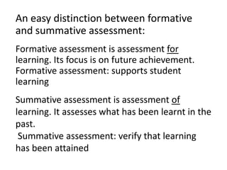 Student involved assessment for learning ppt by Hiba Armouche | PPTX