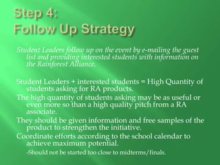 Student Leader Campaign | PPTX