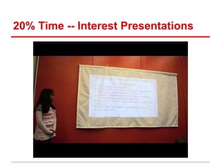 Student-Led Conferences and 20% Time Projects for Elementary Classrooms ...