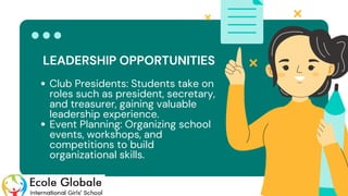 Student-Led Initiatives and Clubs Fostering Leadership in Schools in ...