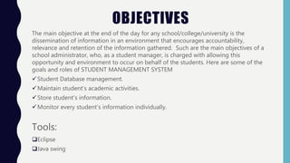 Student Management System Presentation Slide | PPTX