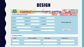 Student Management System Presentation Slide | PPTX