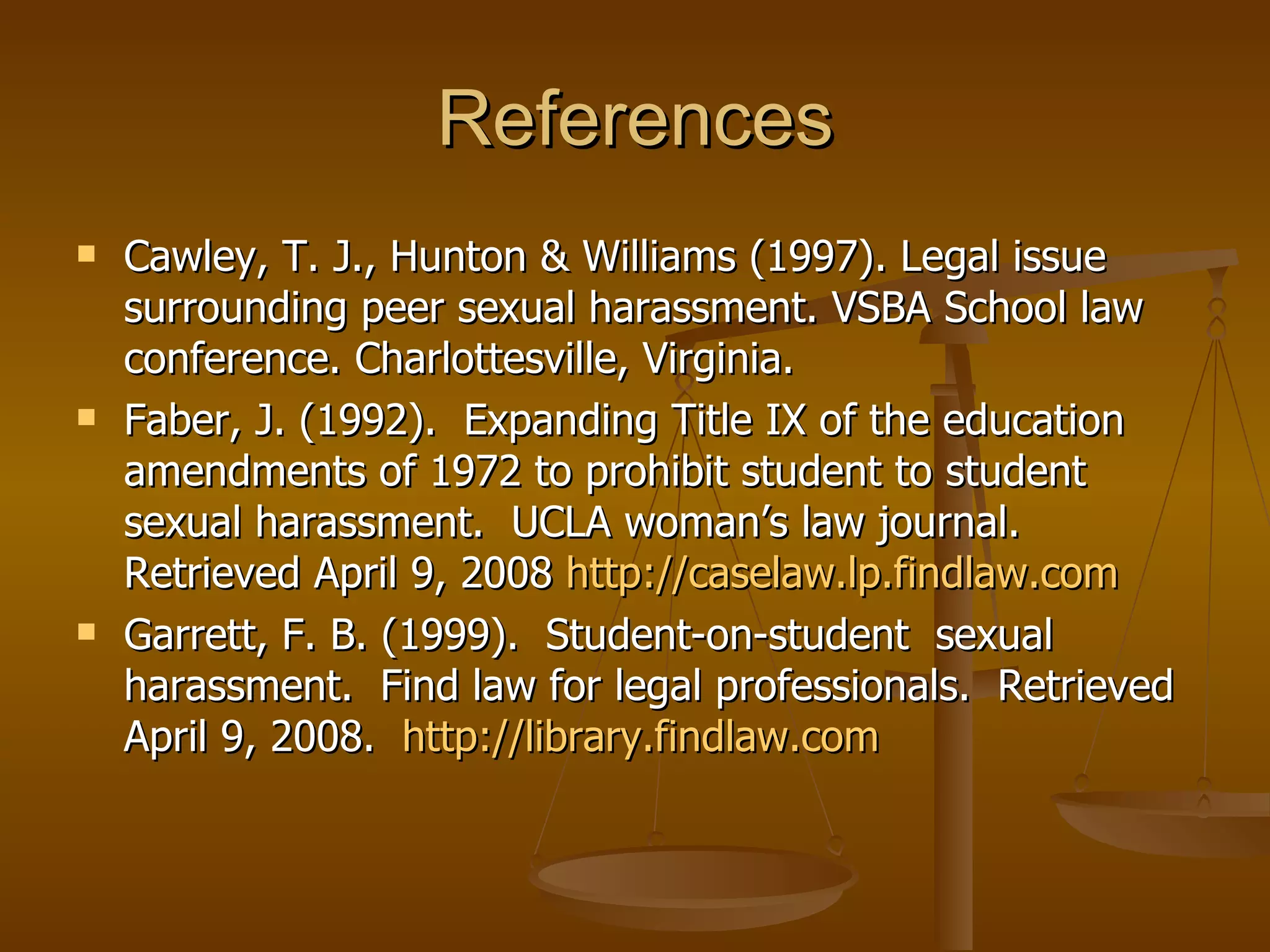 Student On Student Sexual Harassment Ppt | PPT