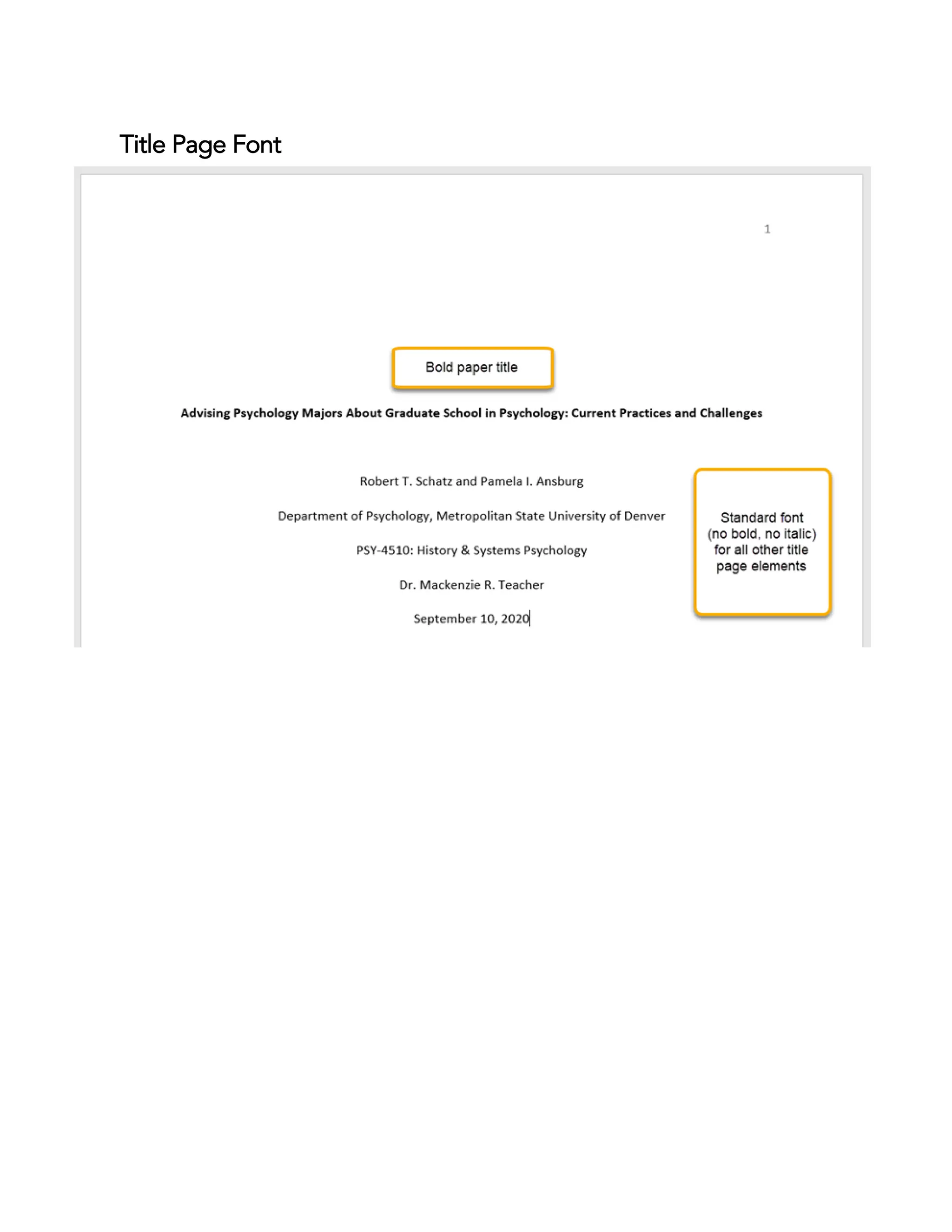 APA Style, 7th Edition - Student Paper Setup Guide | PDF