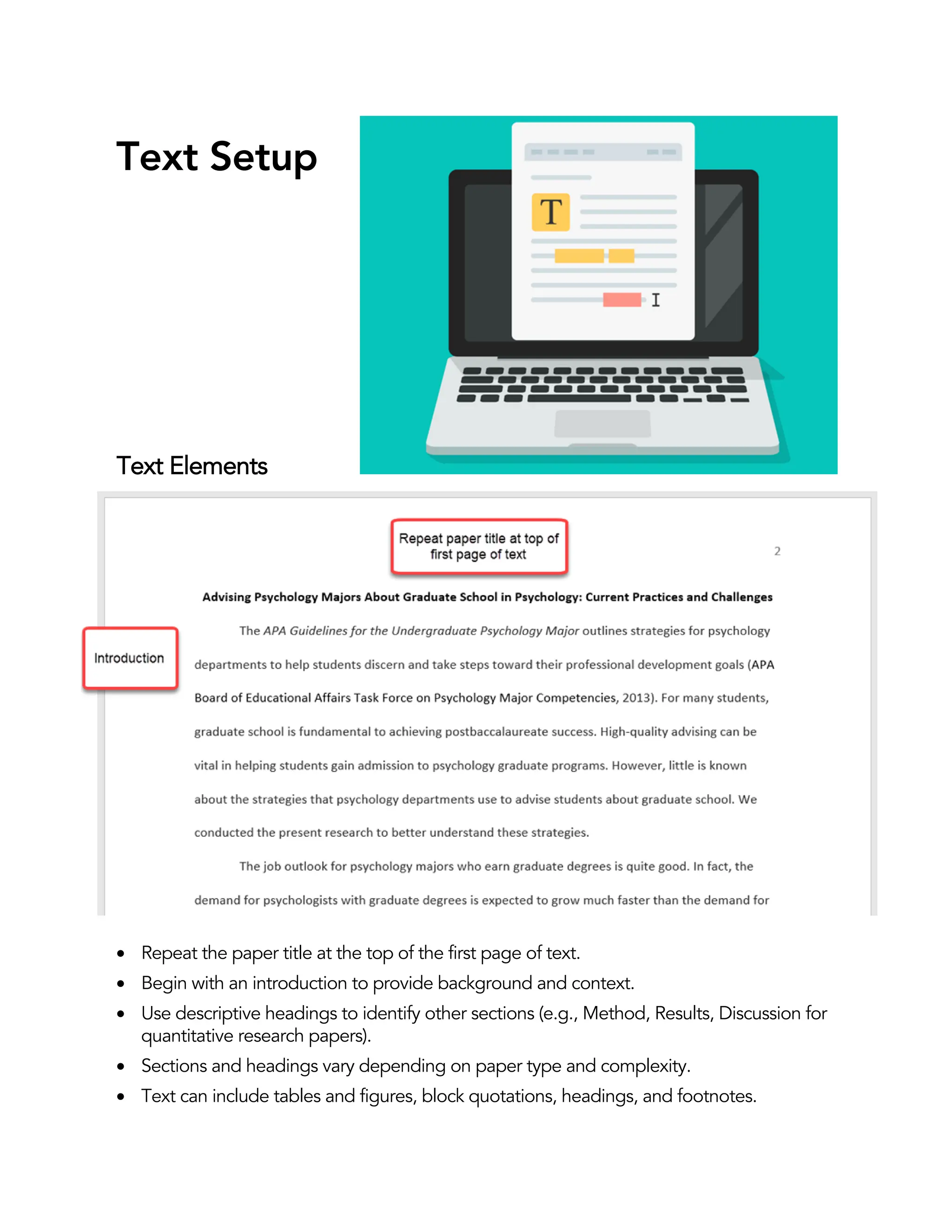 APA Style, 7th Edition - Student Paper Setup Guide | PDF