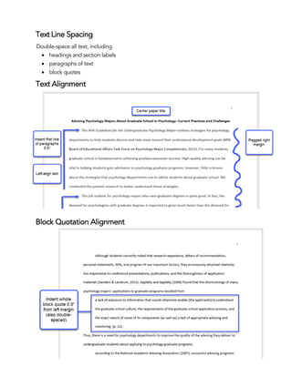 APA Style, 7th Edition - Student Paper Setup Guide | PDF