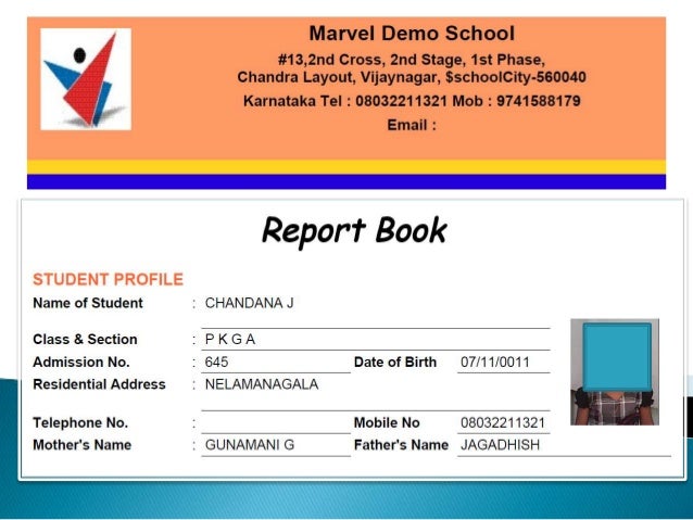 Student performance data visualization software for schools