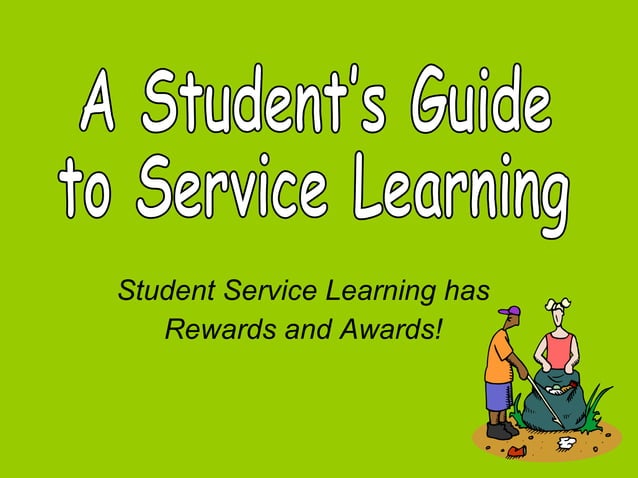 All About Student Service Learning | PPT