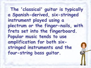 Student Project: Musical Instruments | PPT