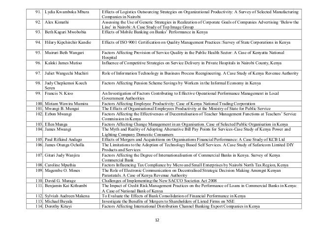 Student projects (1)