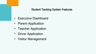 Student Tracking System - SchoolCop | PPT