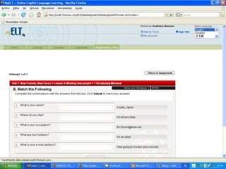 Student Tutorial My Elt | PPT