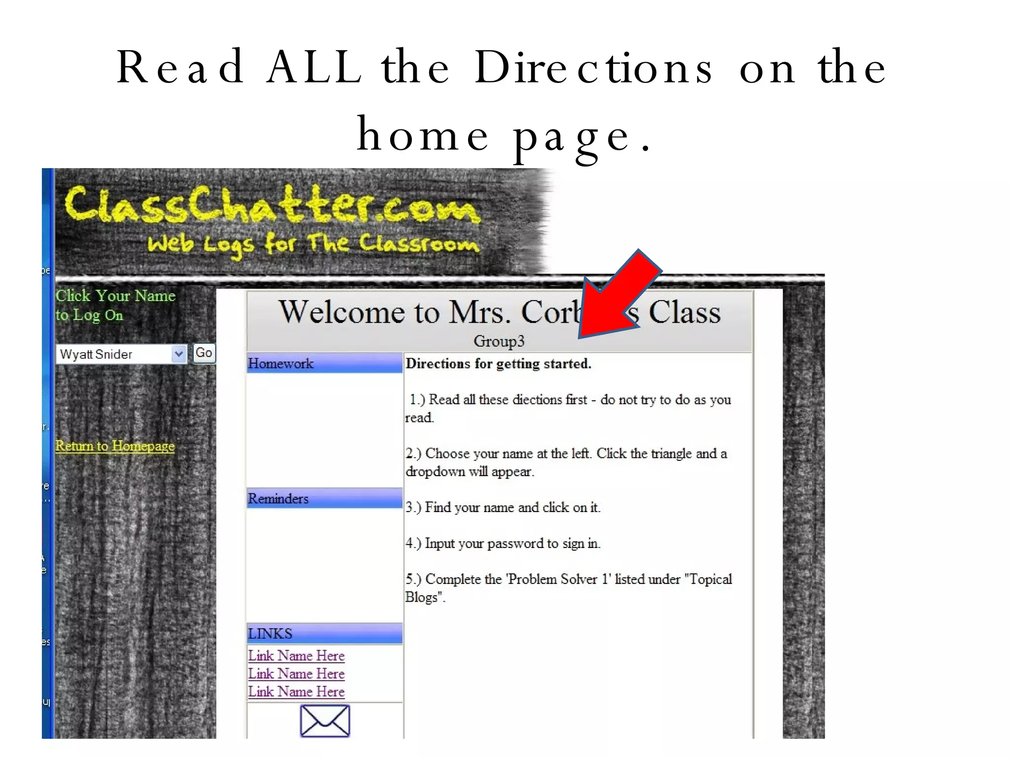 Student Using Class Chatter | PPT | Secondary Education | Education