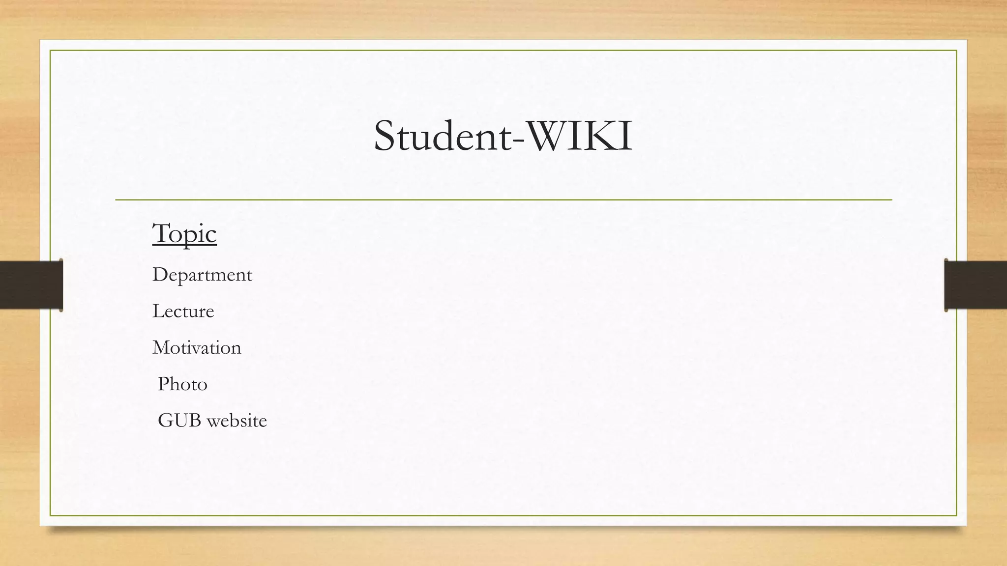 Student-WIKI Website.pptx