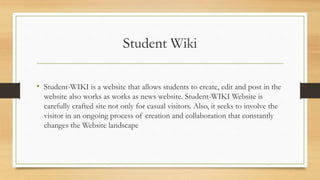 Student-WIKI Website.pptx