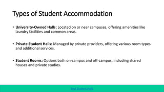 Student Accommodation in Leeds: Types, Benefits & Affordable Options | PDF