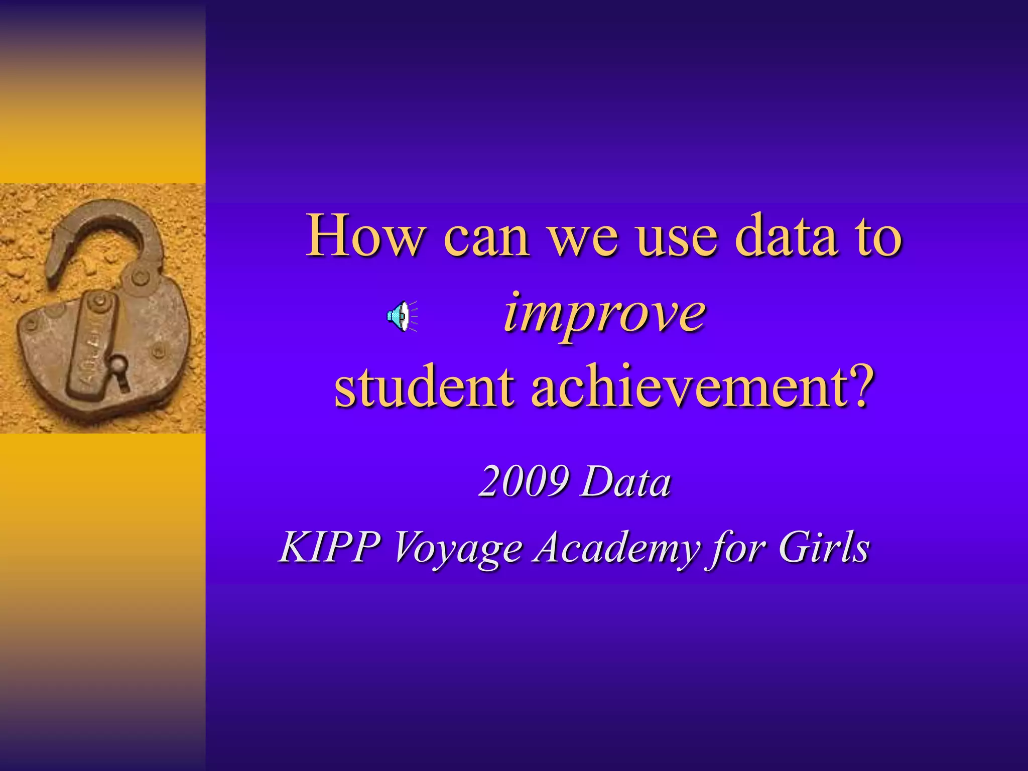 Student achievement powerpoint | PPT