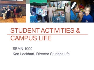 Student Activities and Campus Life Presentation | PPTX