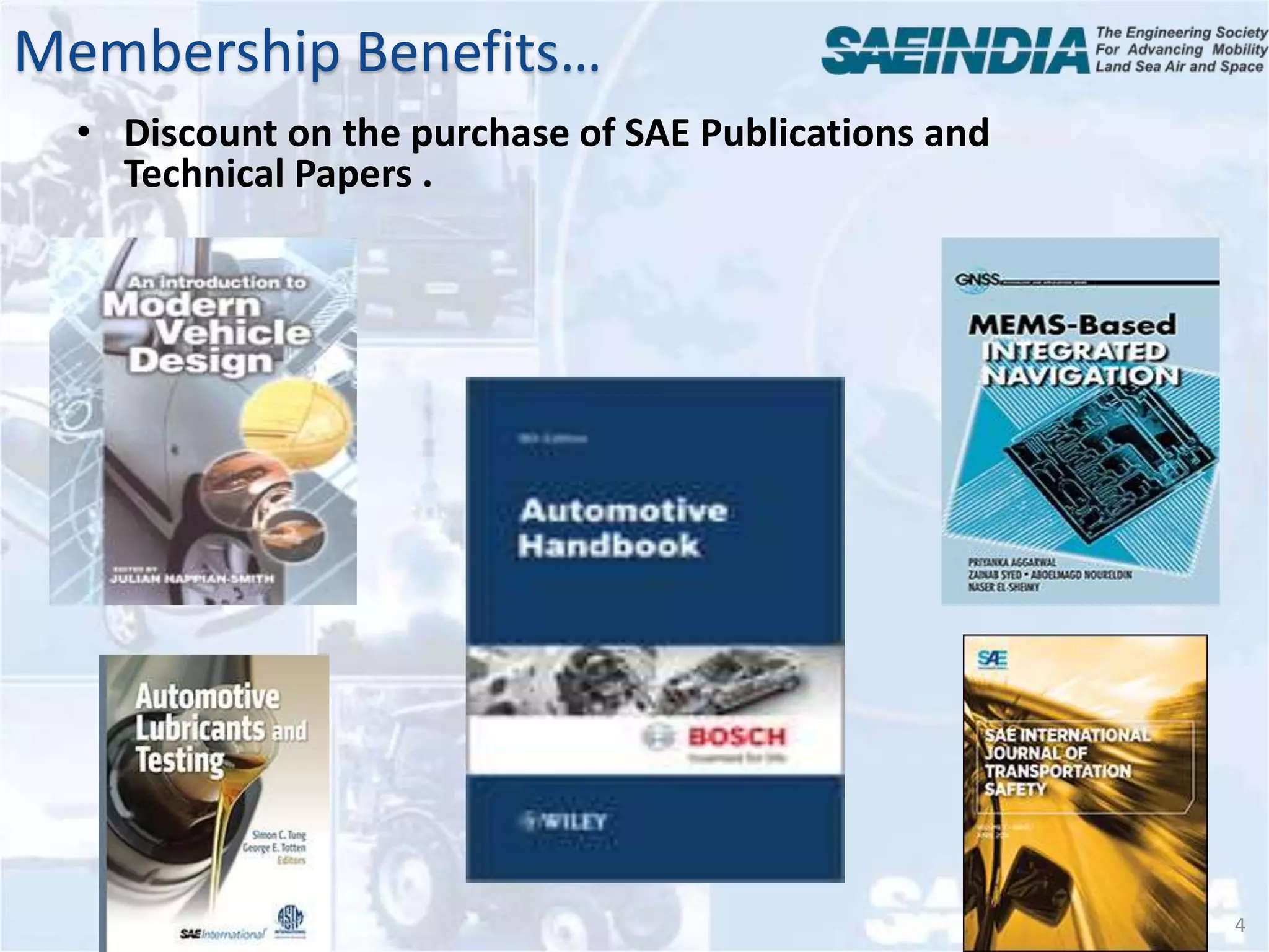 SAEINDIA | Student Activities | PPTX