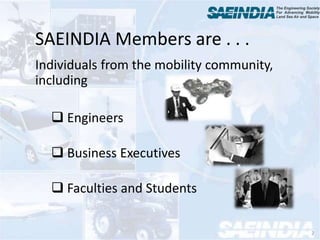 SAEINDIA | Student Activities | PPTX
