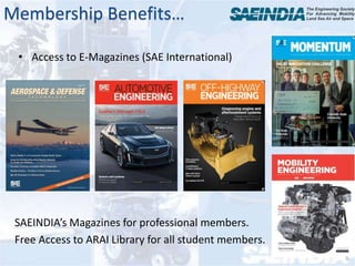 SAEINDIA | Student Activities | PPTX