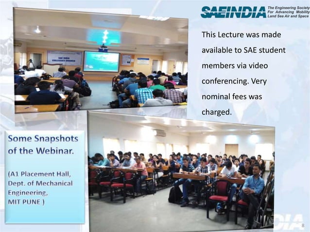 SAEINDIA | Student Activities | PPTX