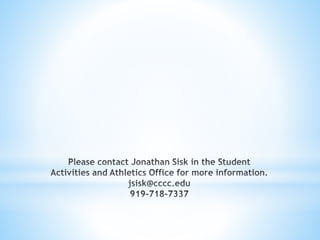 Student Activities Presentation | PPTX